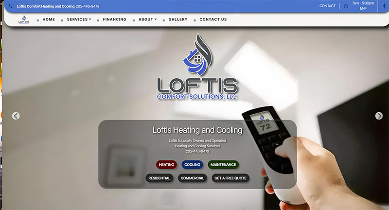 Loftis Comfort Solutions LLC - HVAC & GAS Arab Alabama